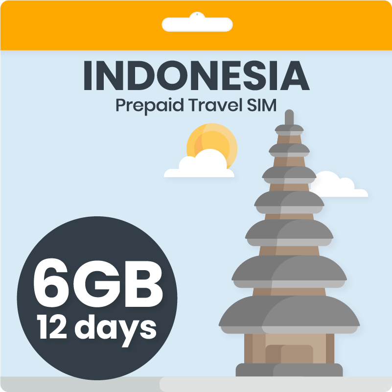 Indonesia SIM Card | Best Prepaid Travel Data SIM For Tourist